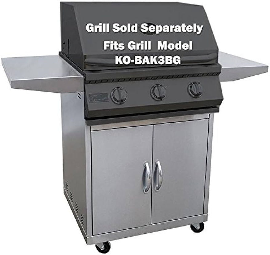 3 Burner Grill Cart – Open Range Kitchens